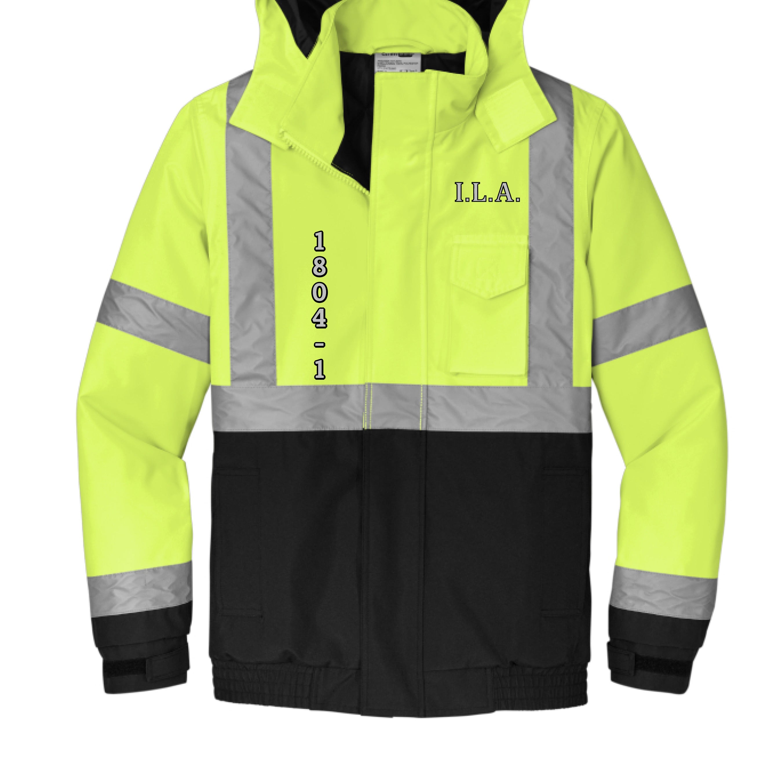 Waterproof Hi-Vis Jacket 1804-1 – Longshoreman Gear